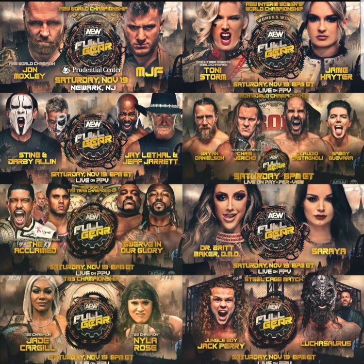 AEW Full Gear 2022 - UK Fan Forum - UKFF