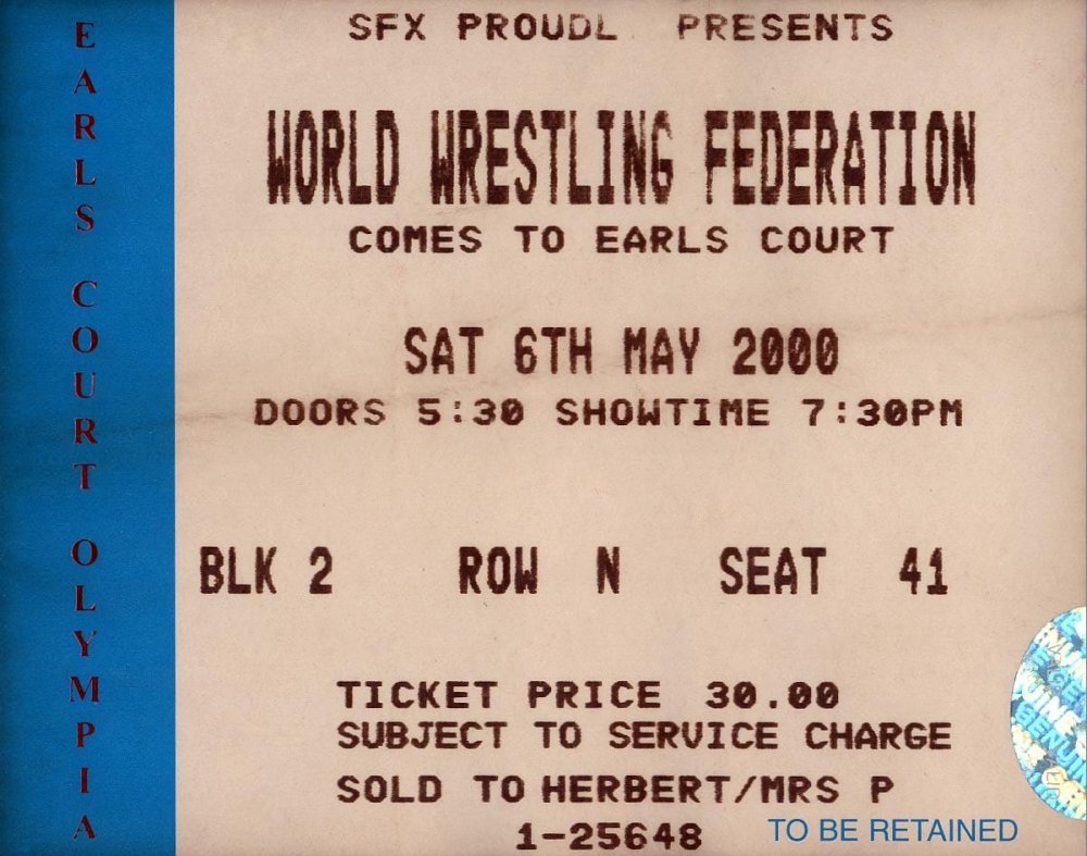 Wrestling shows you've been to - Page 3 - UK Fan Forum - UKFF